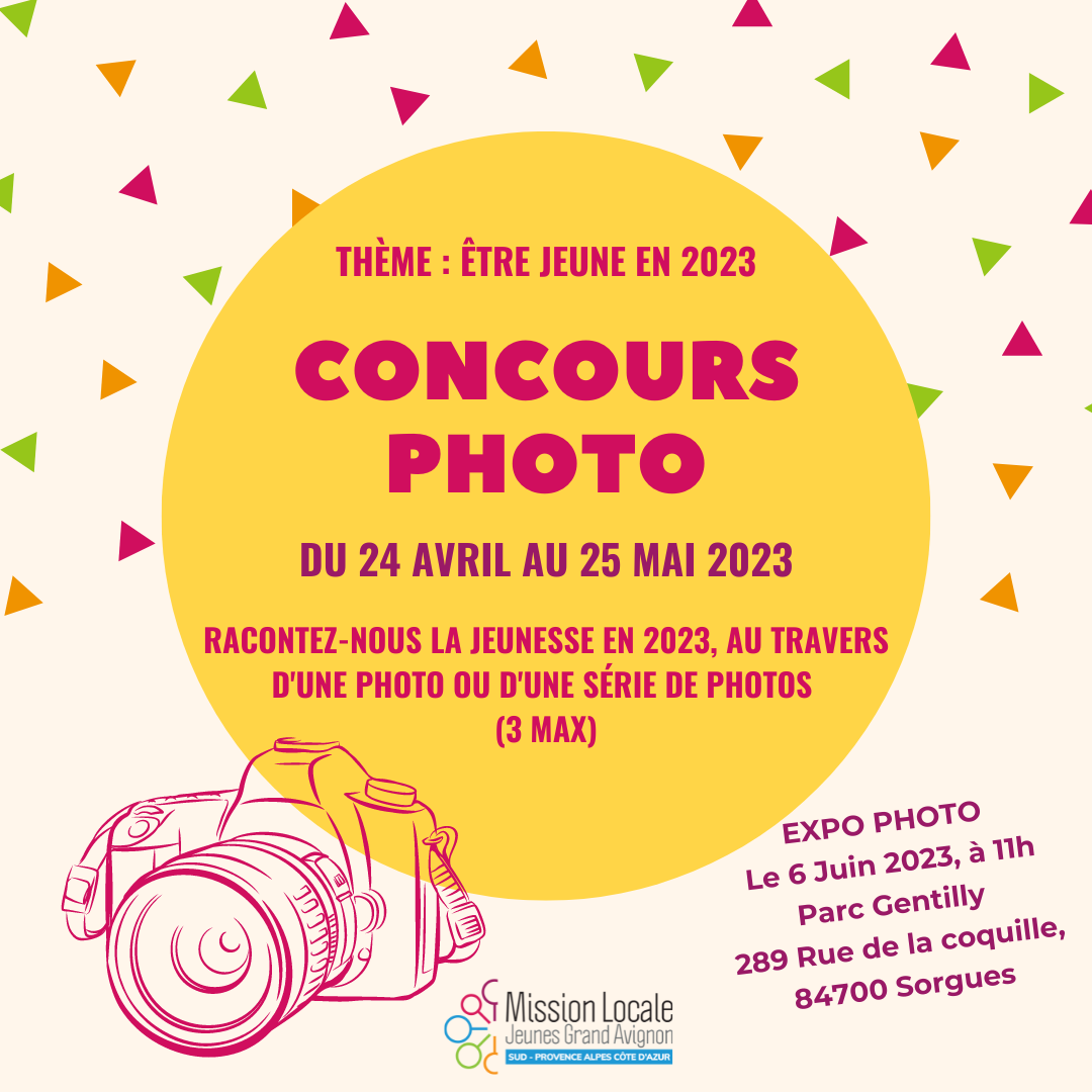 Concours photo - Mission Locale Jeunes Grand Avignon